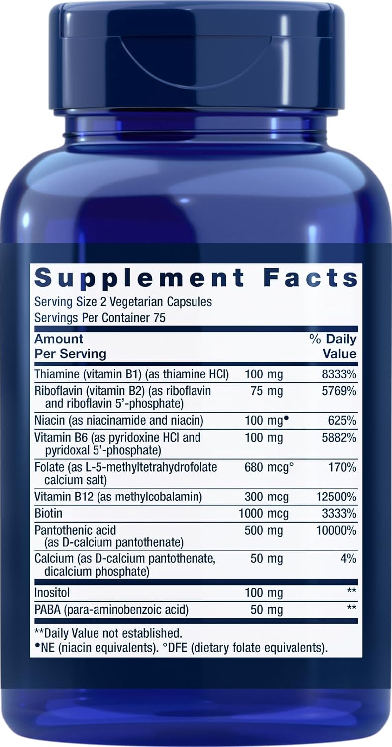 BioActive Complete B-Complex, 150 Vegetarian Capsules