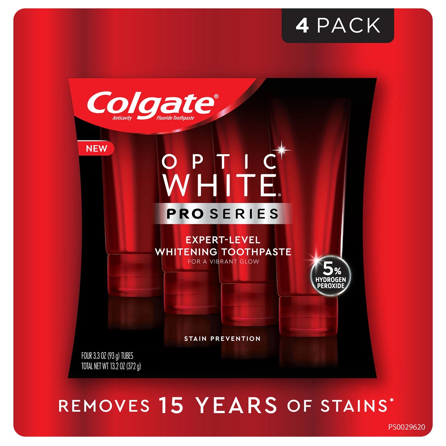 Colgate Optic White Pro Series Whitening Toothpaste (3.3 oz., 4 pk.)
